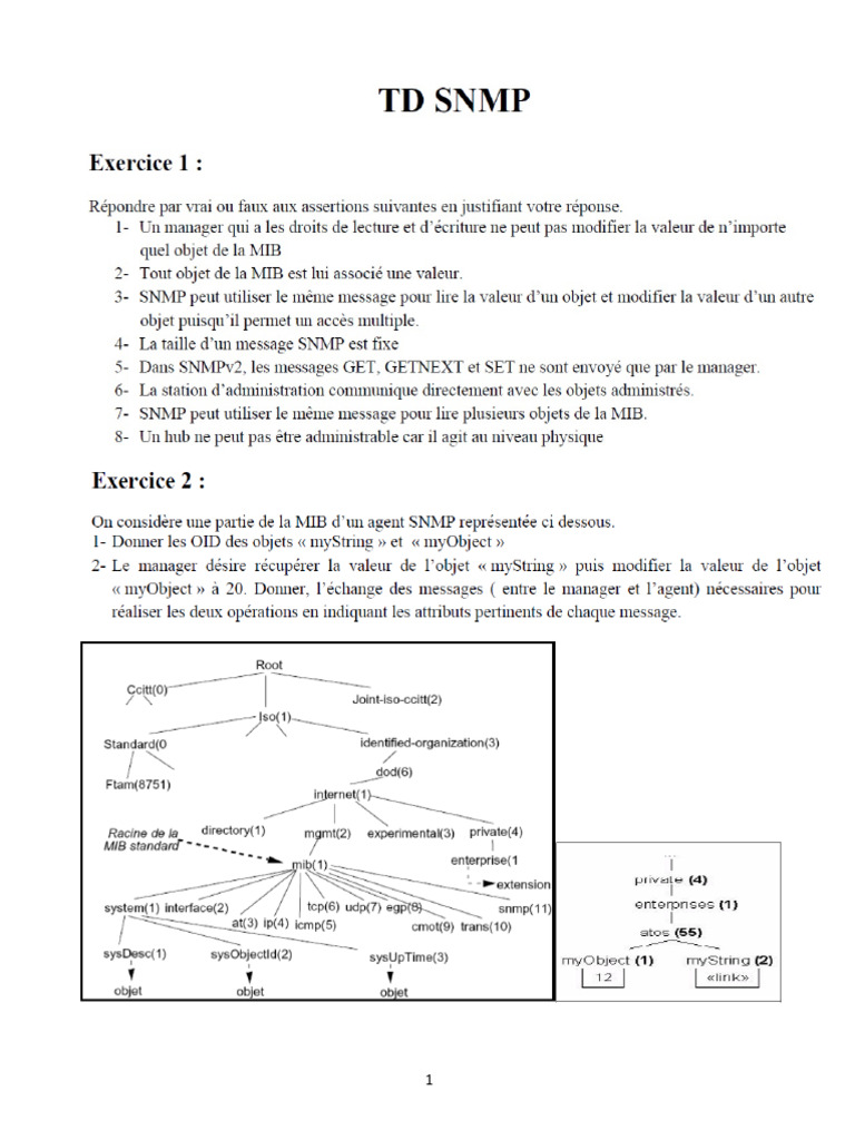 TD SNMP | PDF