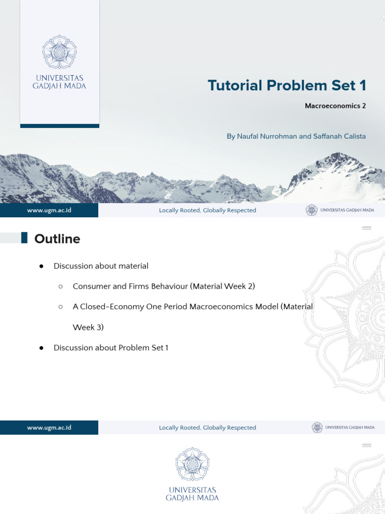 Tutorial Problem Set 1 - Macroeconomics2 2024-03-11 04 - 55 - 23 | PDF | Macroeconomics | Labour ...