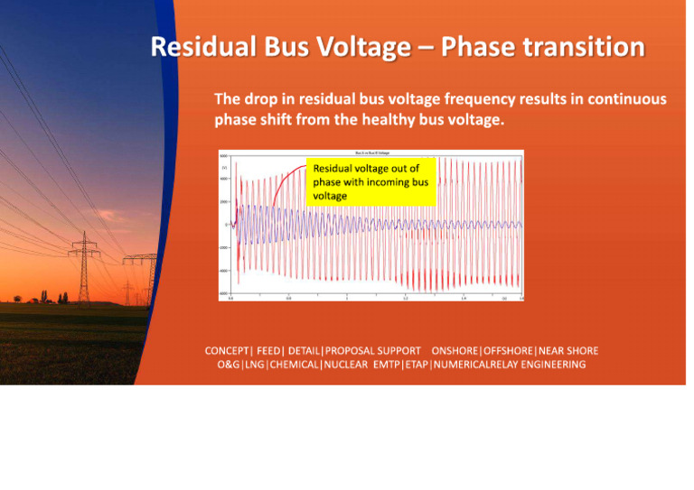 Residual Bus Voltage During Bus Transfer | PDF