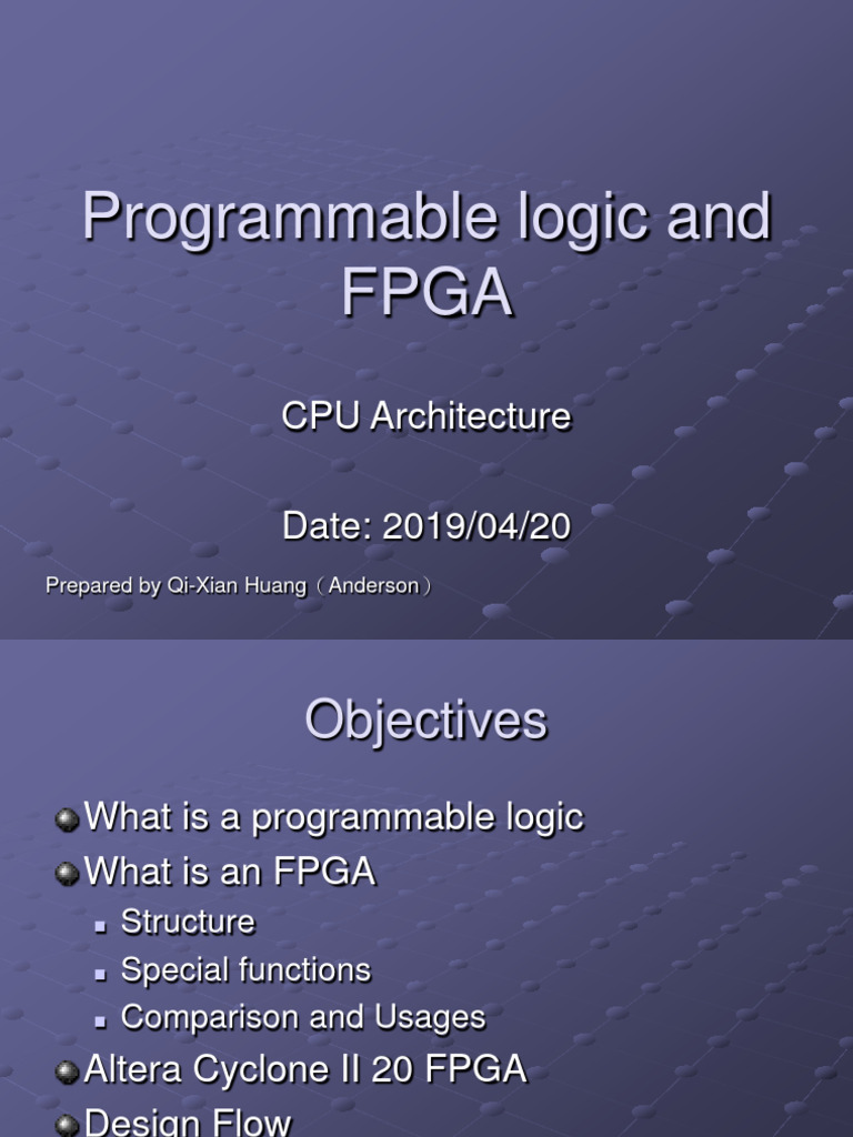 Programmable Logic and FPGA | PDF | Field Programmable Gate Array | Logic Gate