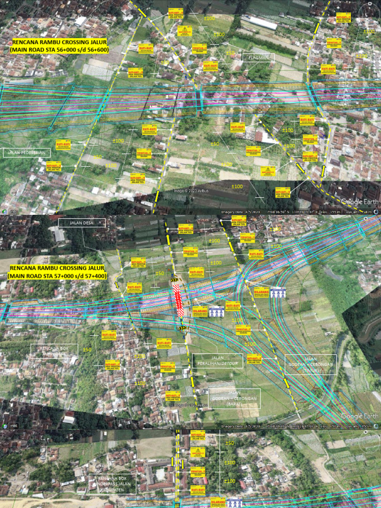 Rencana Rambu dan Jalan Pedestrian | PDF