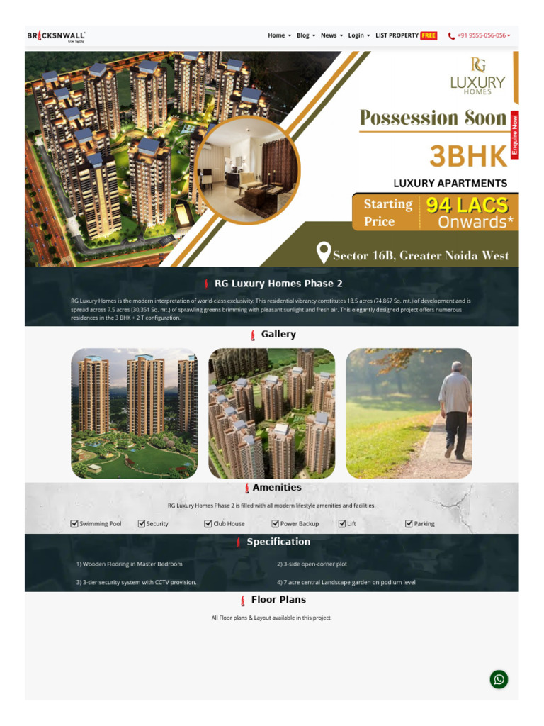 RG Luxury Homes Phase 2 | PDF