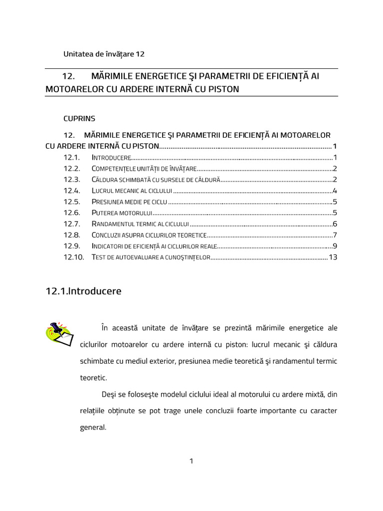 U12-Marimile Energetice Si Parametrii de Eficienta Ai Motoarelor Cu ...