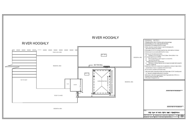 Konnagar Model - PDF SITE PLAN | PDF | Structural Engineering | Building Engineering
