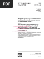 ISO 14694 Fans Vibrations PDF | PDF