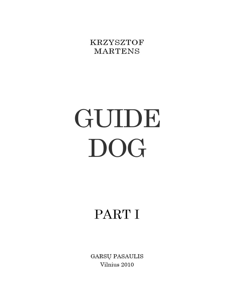 Guide Dog Part 1 | PDF | Playing Cards | Card Games