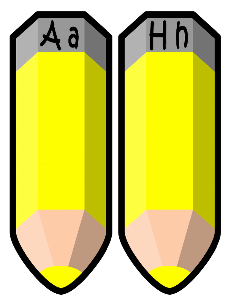 A-Z Pencils For Word Wall | PDF
