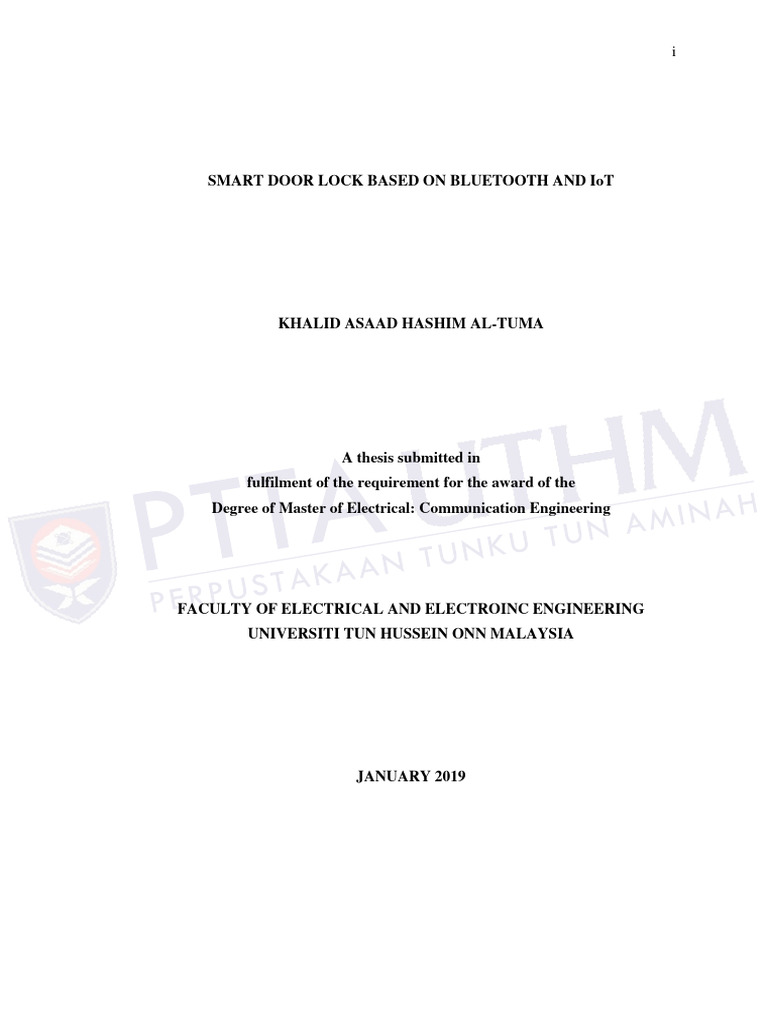 24p Khalid Asaad Hashim Al-Tuma | PDF | Internet Of Things | Computer ...