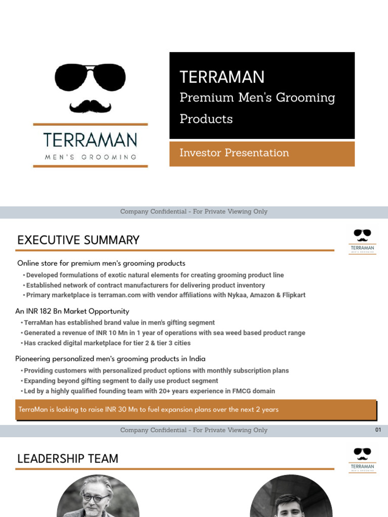 FundEnable - Sample Pitchbook | PDF | Subscription Business Model ...