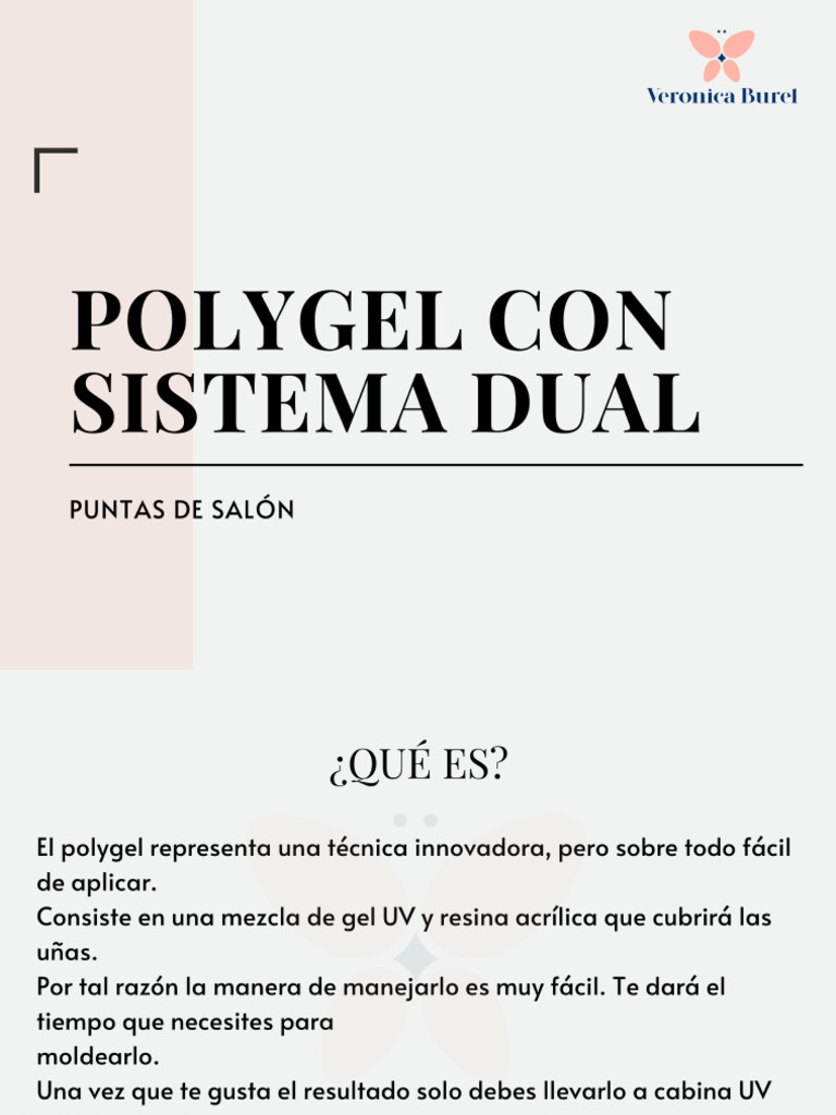 Polygel Con Sistema Dual | PDF