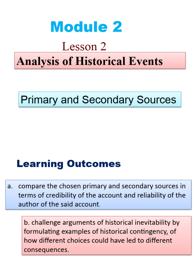 Module 2 Lesson 2 The First Mass | PDF