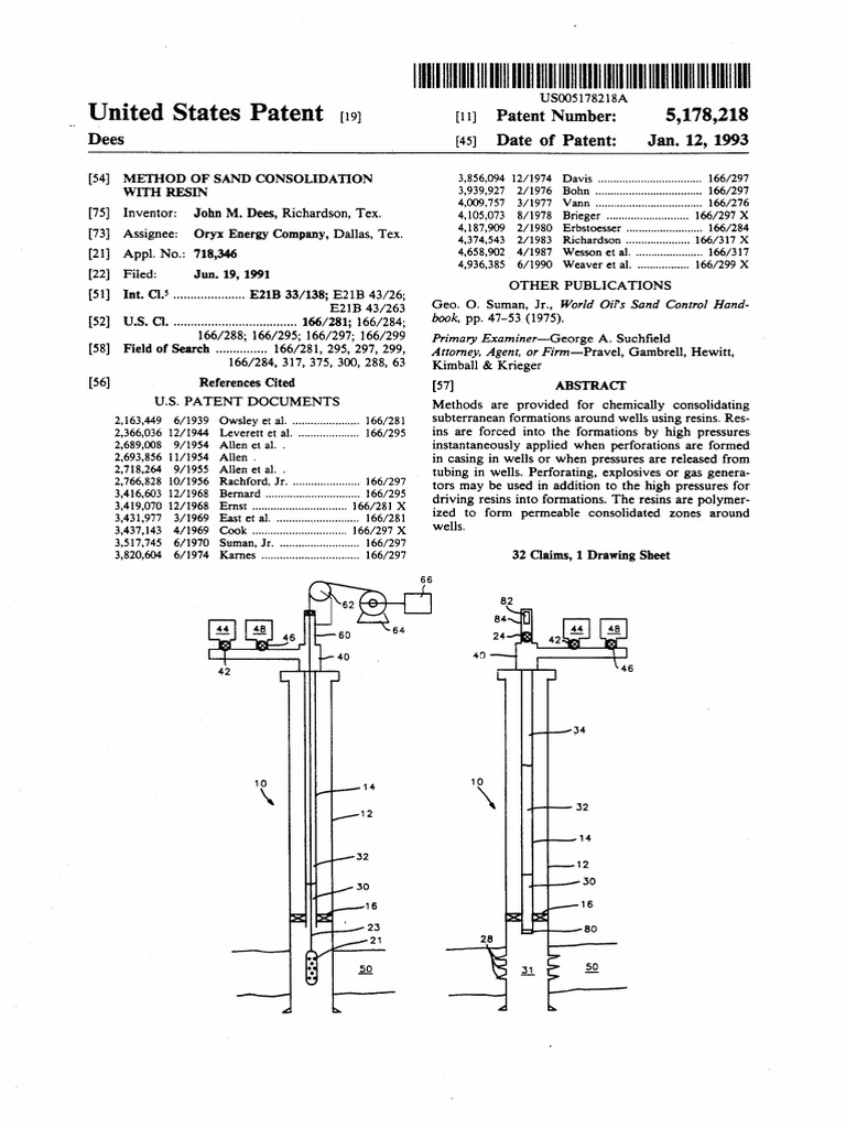 Resin-Based Sand Consolidation Method | PDF | Casing (Borehole) | Density