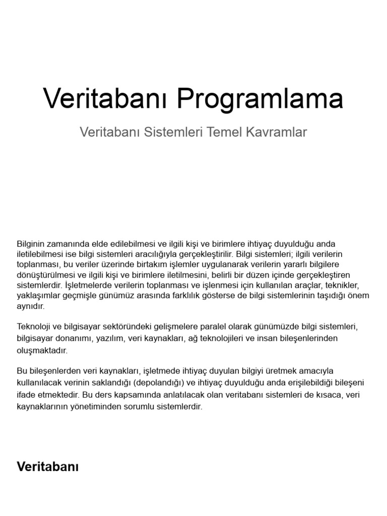 VTP-1 Hafta | PDF