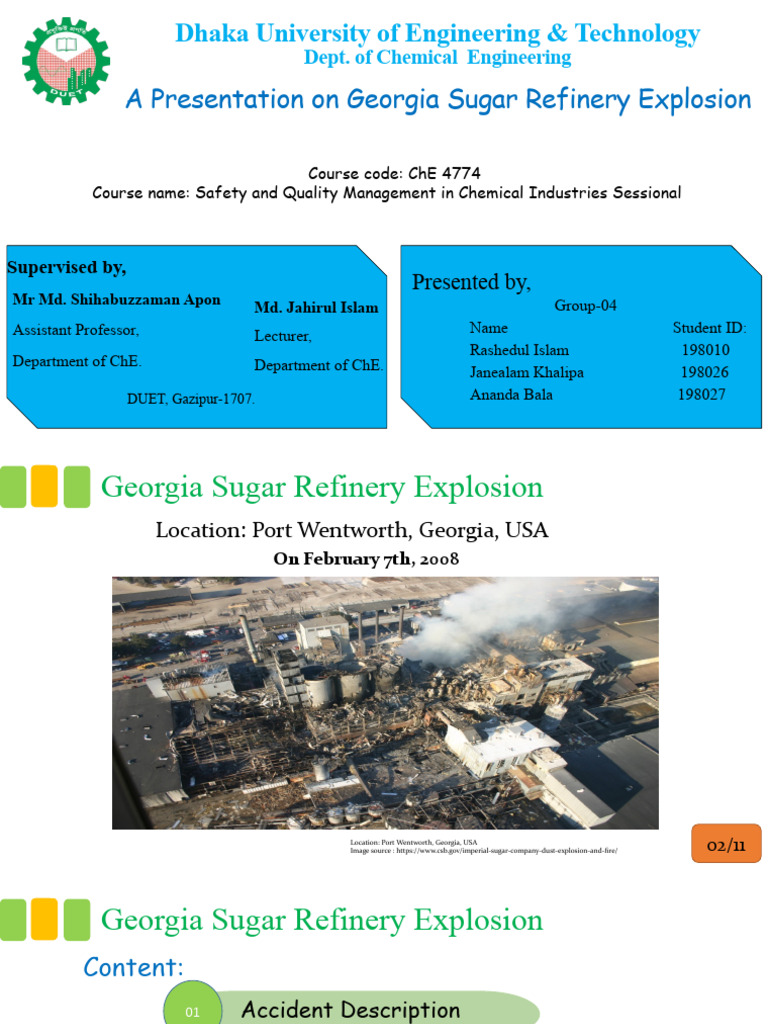 G-04 Georgia Sugar Refinery | PDF | Sucrose | Oil Refinery