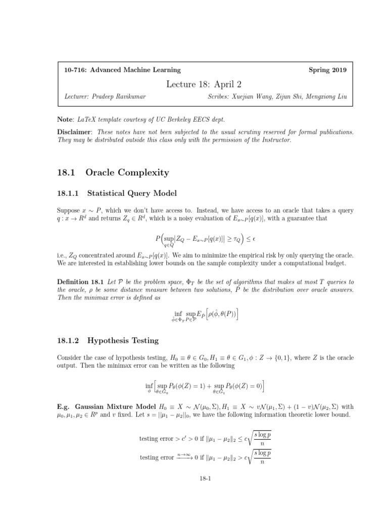 Lec 18 | PDF | Time Complexity | Computational Science Lec 18 | PDF | Time Complexity | Computational Science
