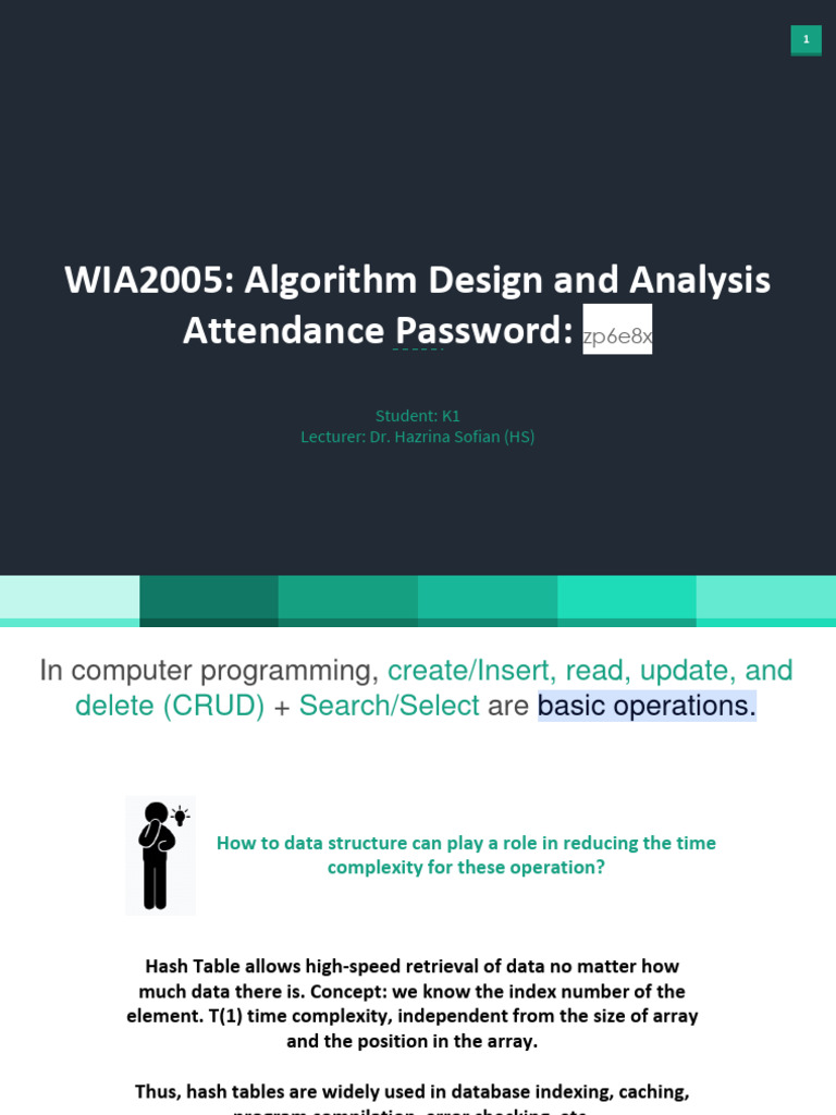 L 2005 08 Advance Data Structure Part 1 Hs Pdf Database Index Applied Mathematics