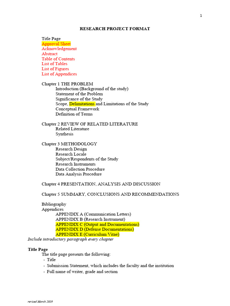 Research Project Guide | PDF | Data | Statistics