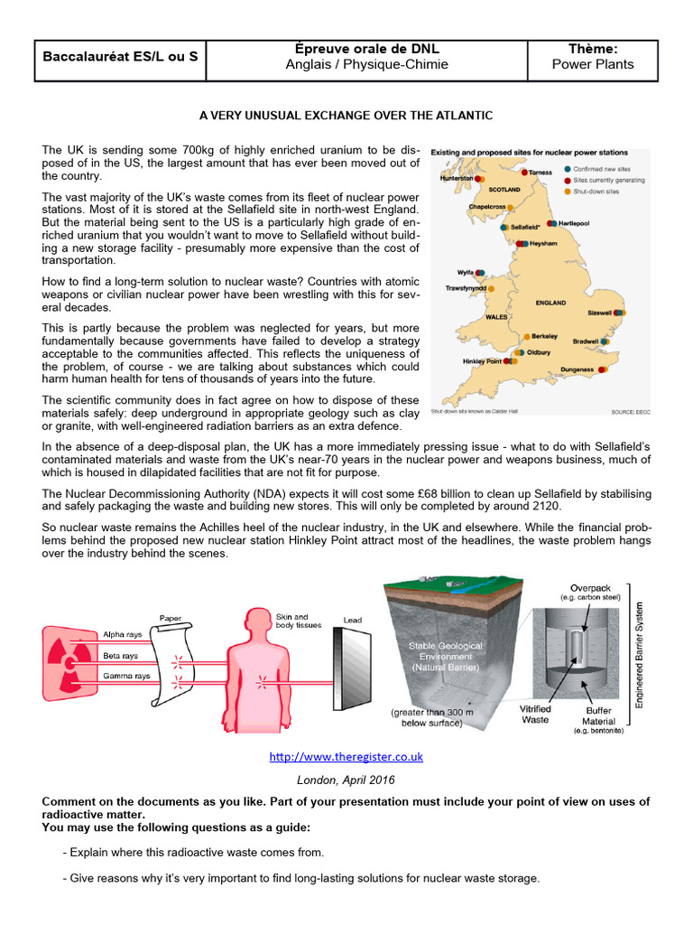 DNL ANG PC - Radioactivity1 | PDF | Radioactive Waste | Nuclear Power