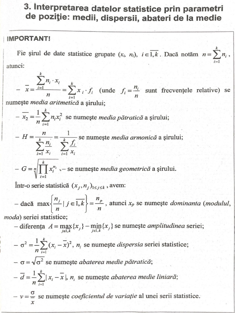 Statistica Si Probabilitati | PDF