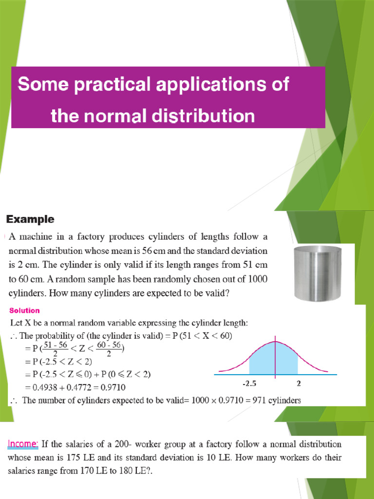 L.O.5.3 - Practical Application On Normal Distribution | PDF