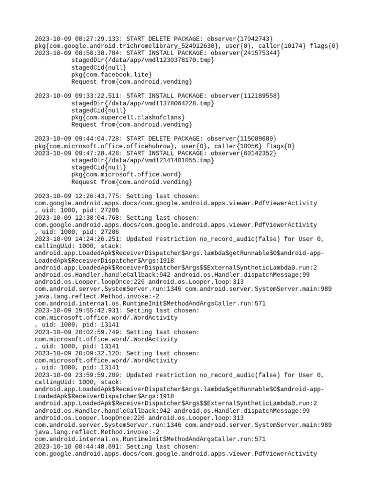 Pm Debug Info Pdf Android Operating System Mobile Phones 5913