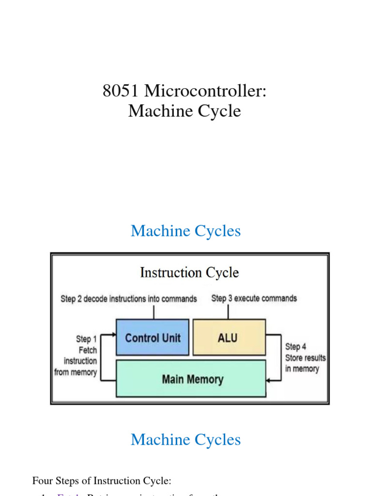 10-Machine Cycle and Programming Examples-31!01!2024 | PDF | Hertz | Central Processing Unit