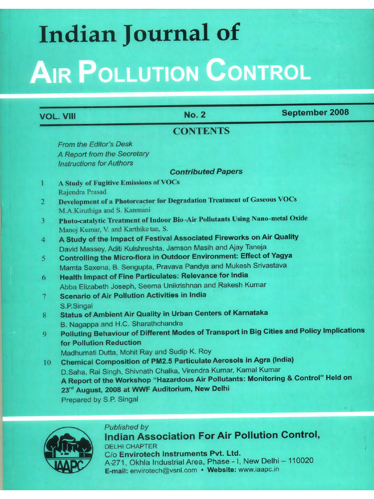 Publication 3 PM2.5 Characterization | PDF