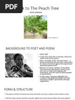 Grade 12 English HL Poetry Text With Notes - Revised 2024 | PDF | Poetry