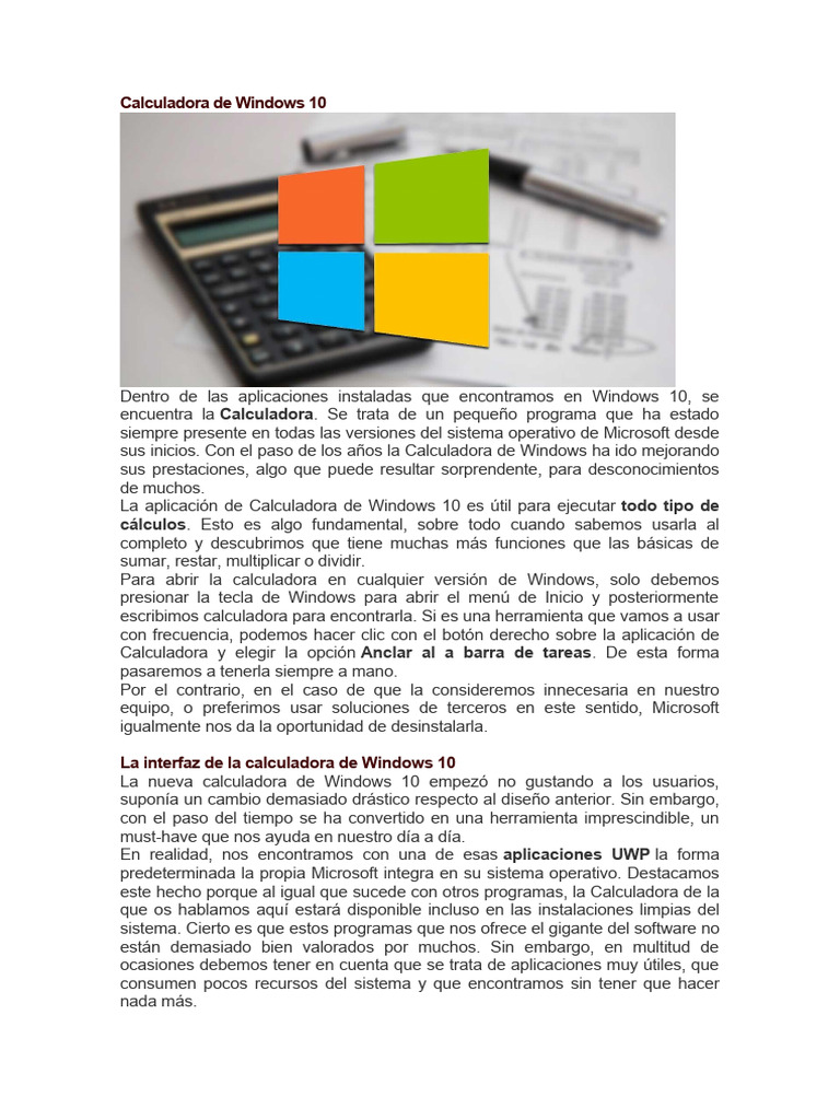 Ejercicios Windows | PDF | Windows 10 | Poco