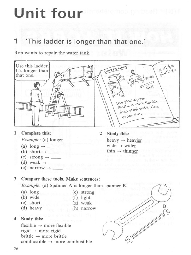 English For Technical Students 2 Unit4.p26-33 | PDF