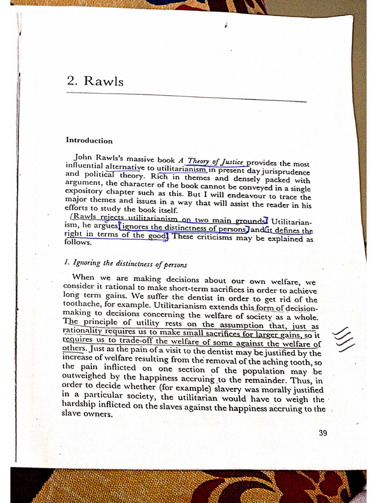 Rawls 2 | PDF