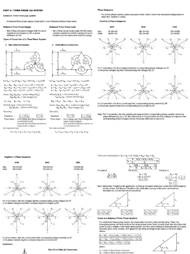 Ac Circuits 3P | PDF