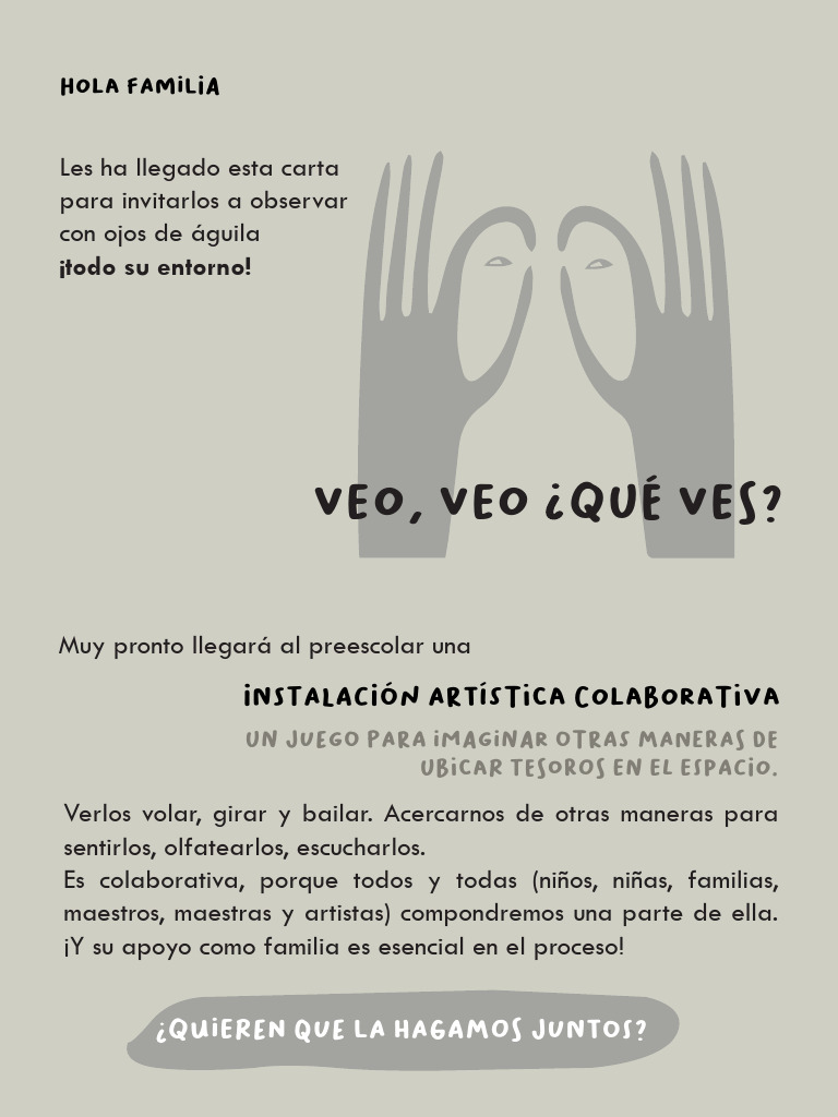 Veo veo, que ves_familia-1 | PDF