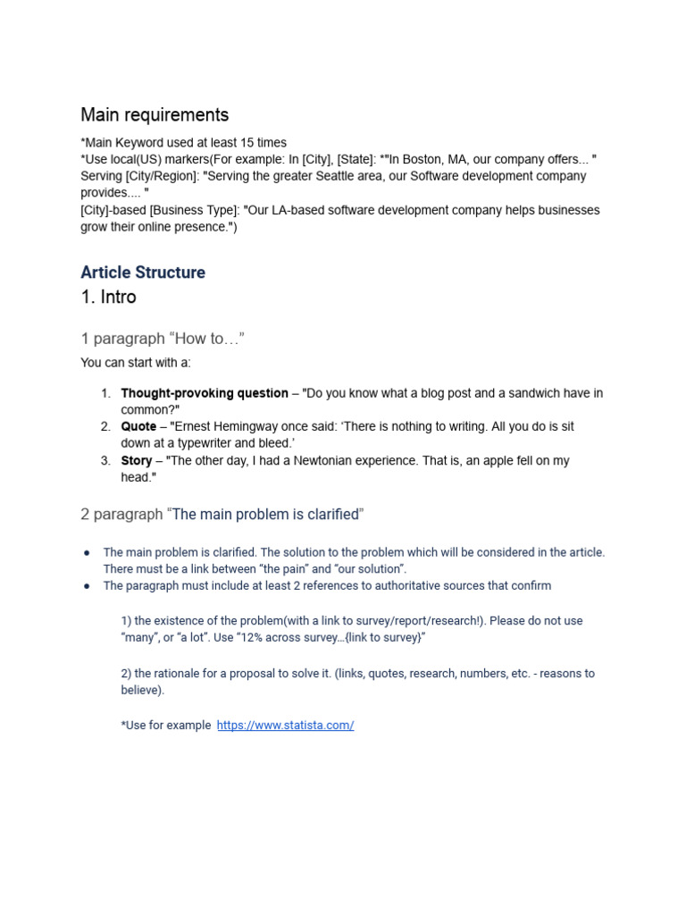 Article Structure | PDF | Computing