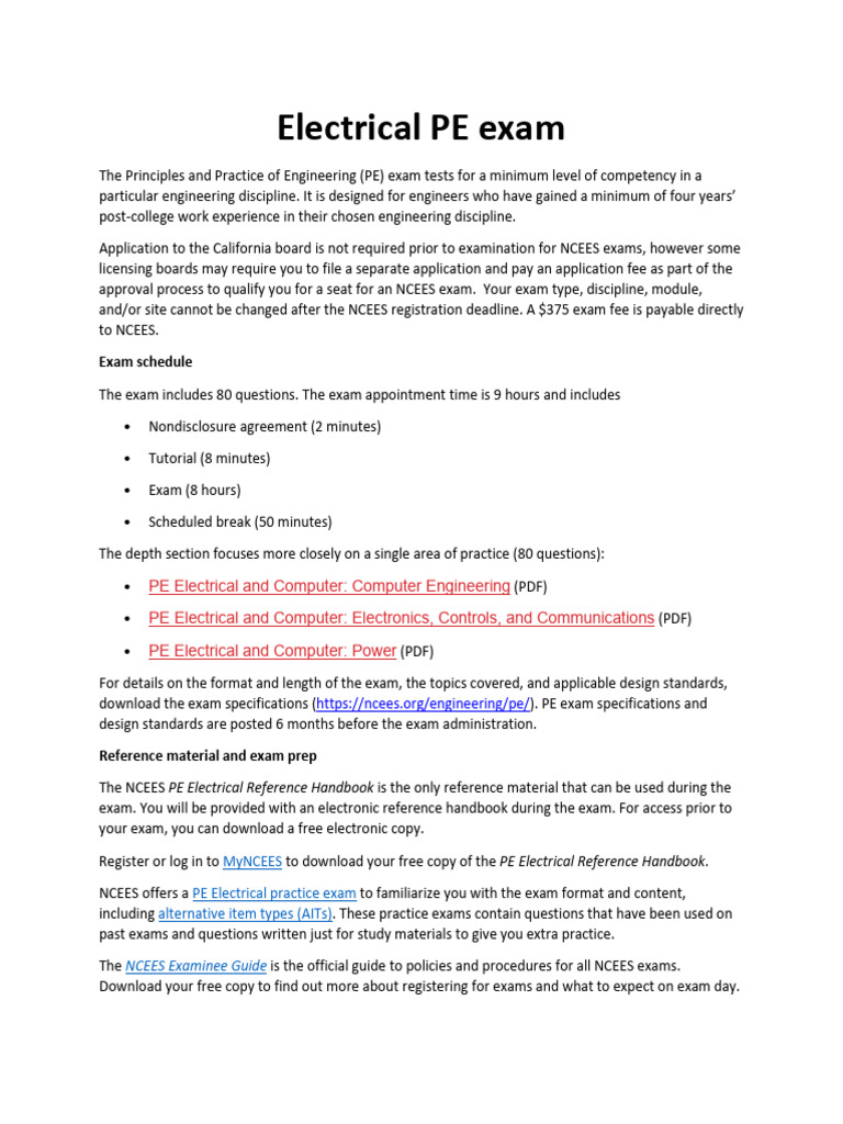 PE Exam Electrical 5172023 | PDF | Electric Power | Electrical Network