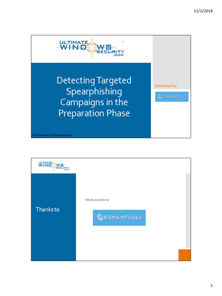 Webinar 1527 Slides | PDF | Phishing | Internet