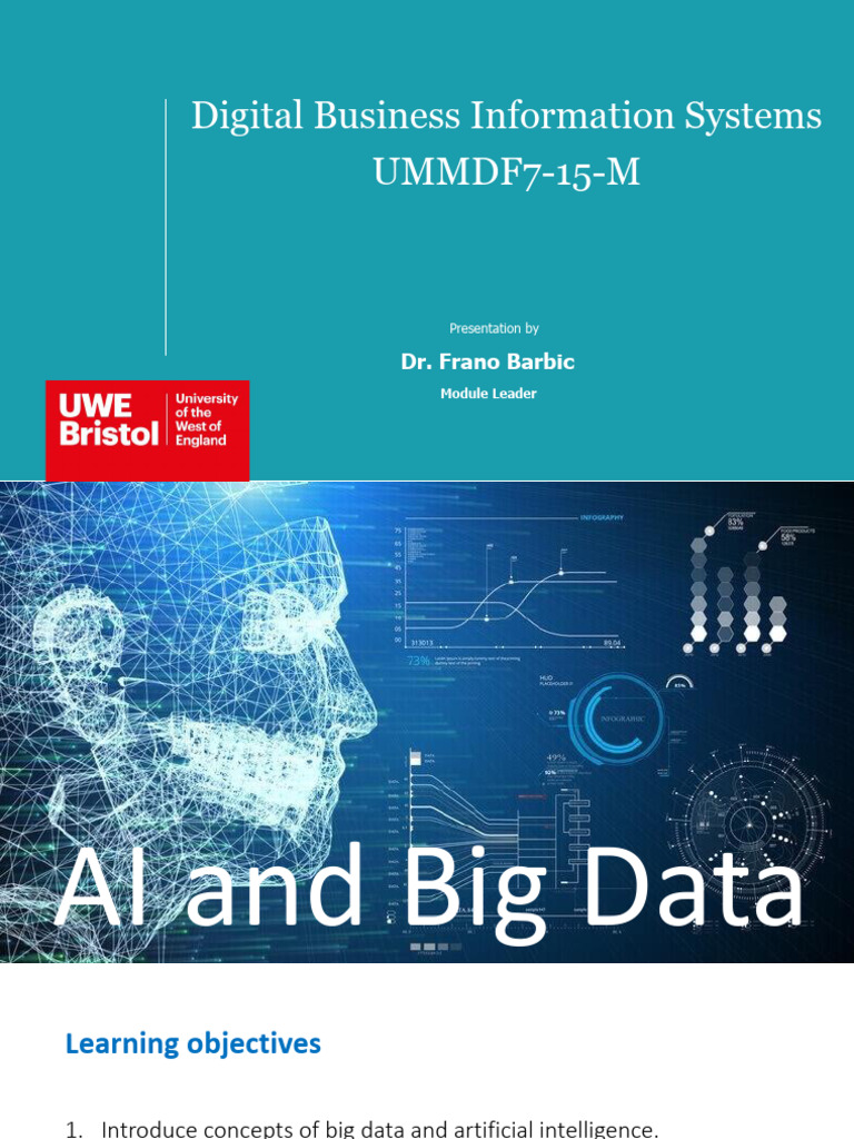 DBIS Lecture 4 - Slides (AI and Big Data) | Download Free PDF | Cloud Computing | Software As A ...