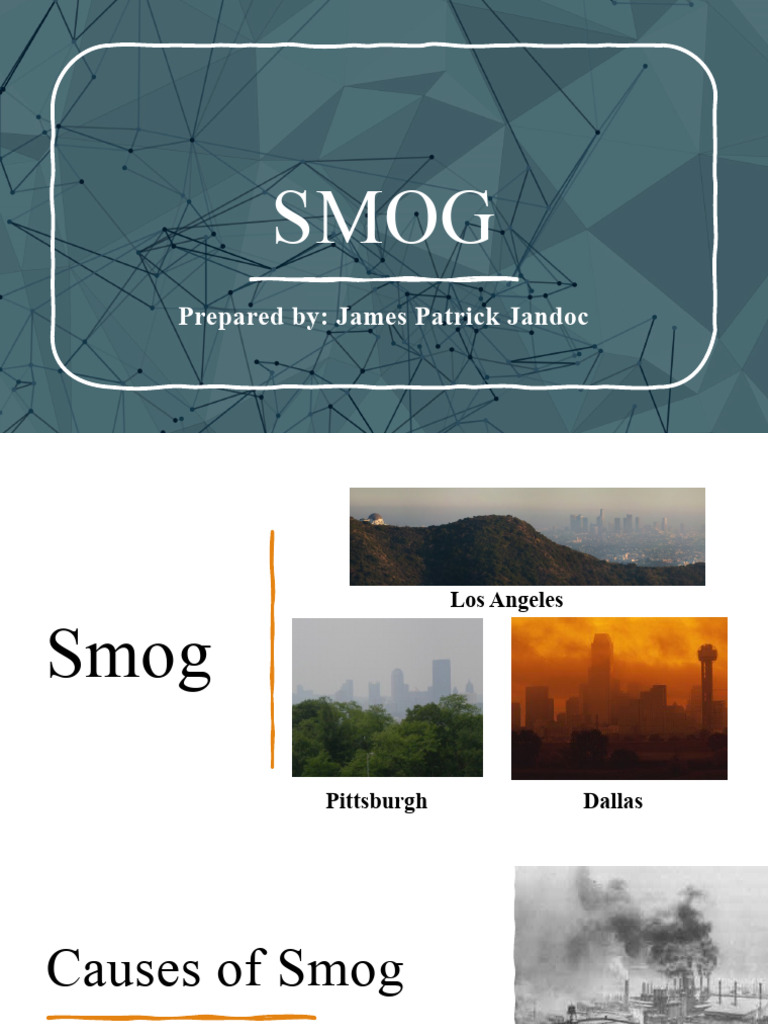 Smog | PDF | Smog | Nitrogen Dioxide