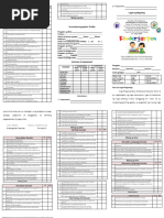 ECCD Checklist KINDERGARTEN | PDF