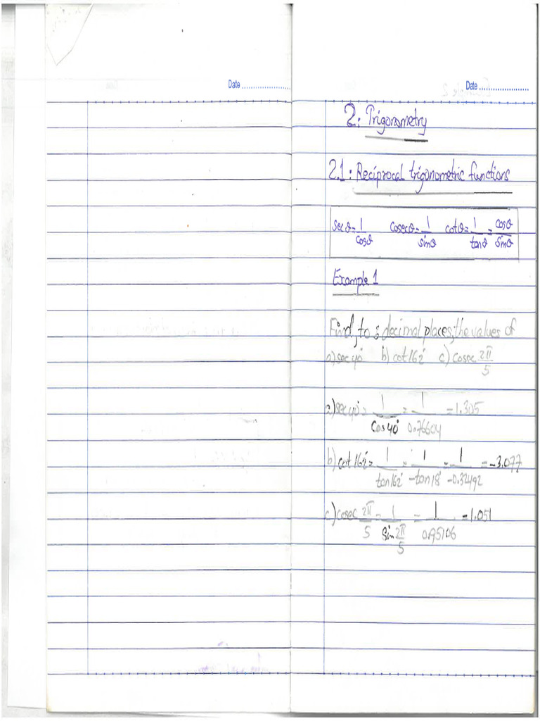Trigonometry | PDF