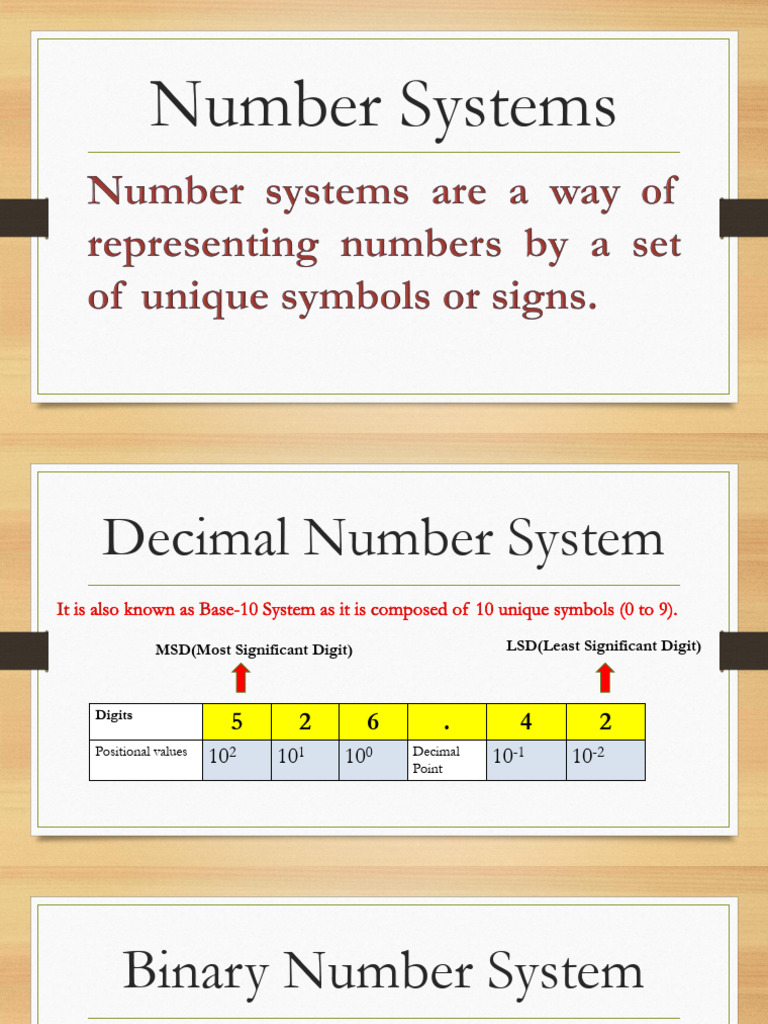Ch01 Data Representation Part1 | PDF | Decimal | Elementary Mathematics