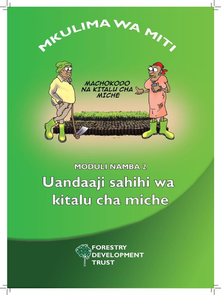 Uandaaji Wa Kitalu Cha Miche | PDF