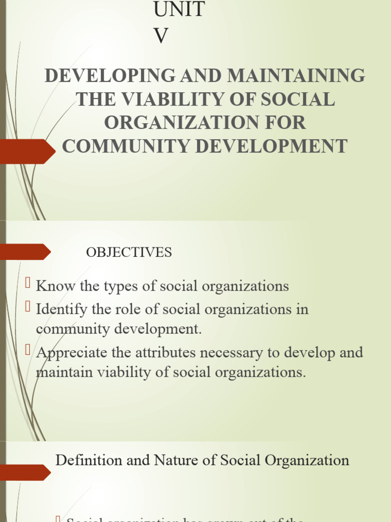 UNIT V ppt-NSTP | PDF | Policy | Leadership