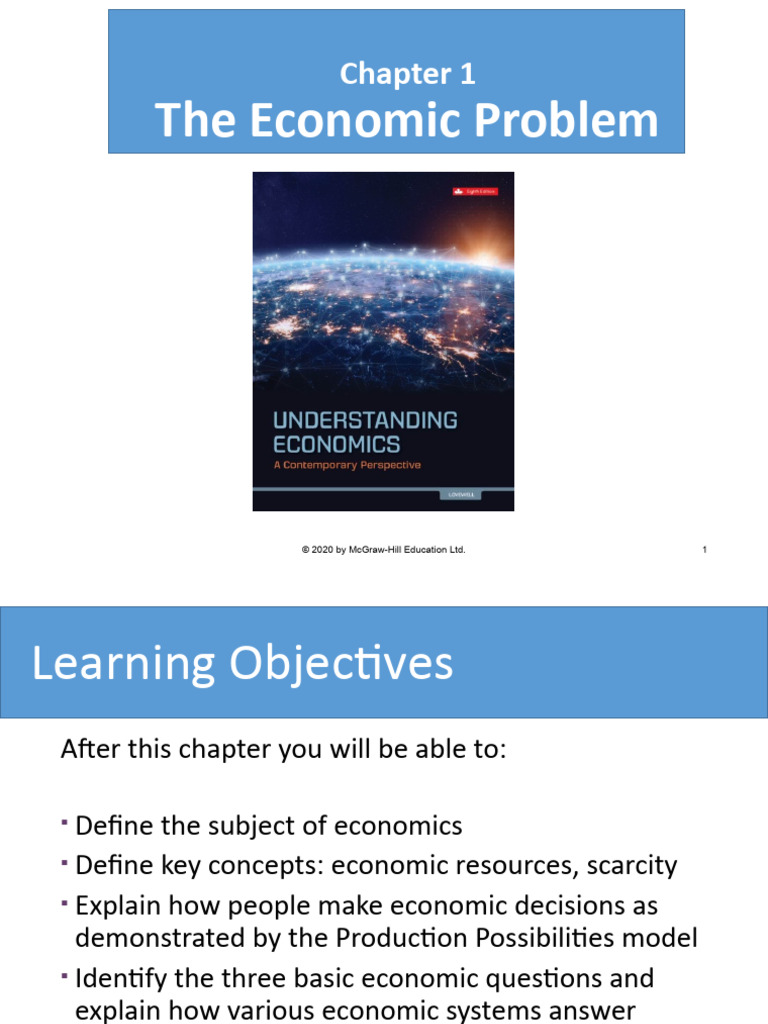 Ch. 1 Intro To Economics | PDF | Economics | Economies