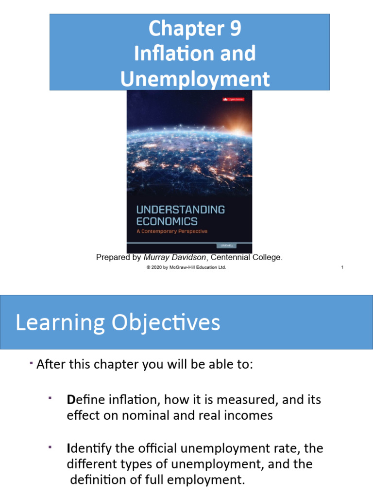 Economics: Inflation & Unemployment | PDF | Inflation | Consumer Price ...