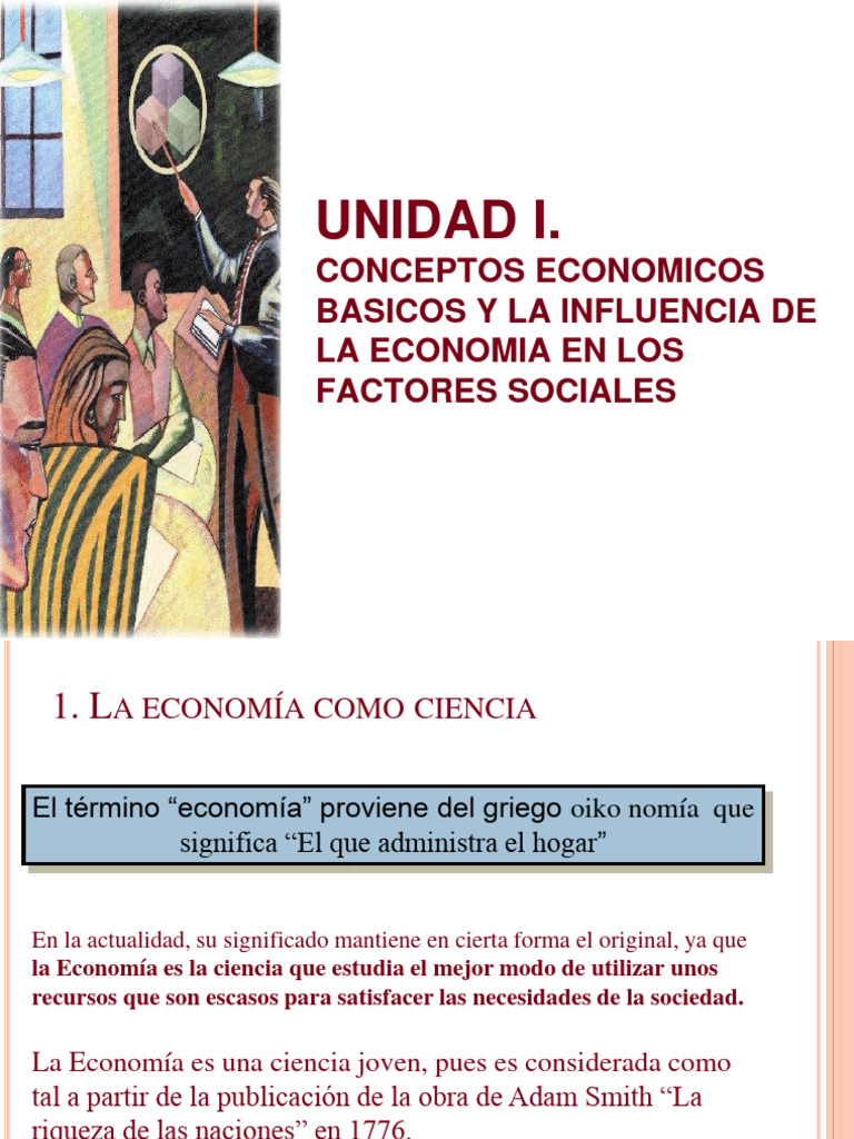 Tema 1 Conceptos de Economia-1 | PDF | Ciencias económicas | Laissez Faire