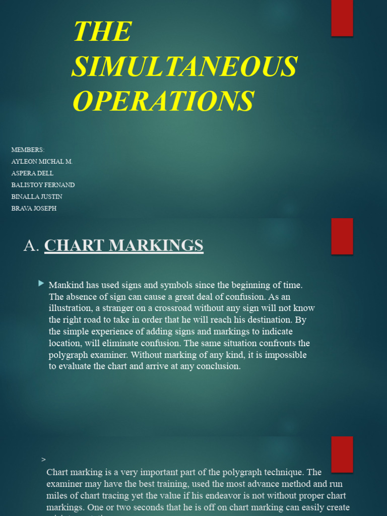 Polygraph Chart Markings Explained | PDF | Breathing | Polygraph