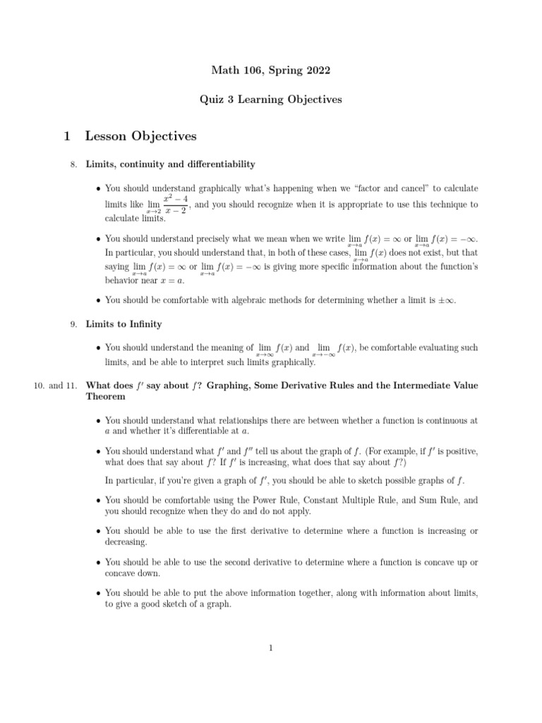 Quiz 3 | Download Free PDF | Polynomial | Function (Mathematics)
