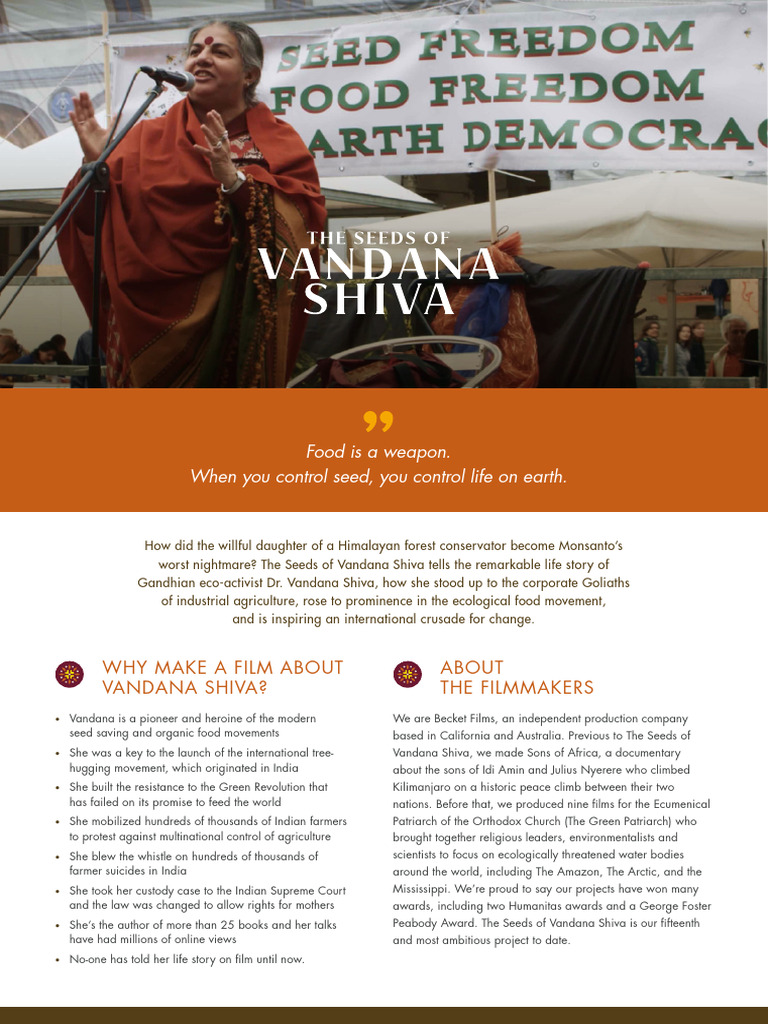 TSOVS-One-Sheet-Digital | PDF | Agriculture | Biodiversity