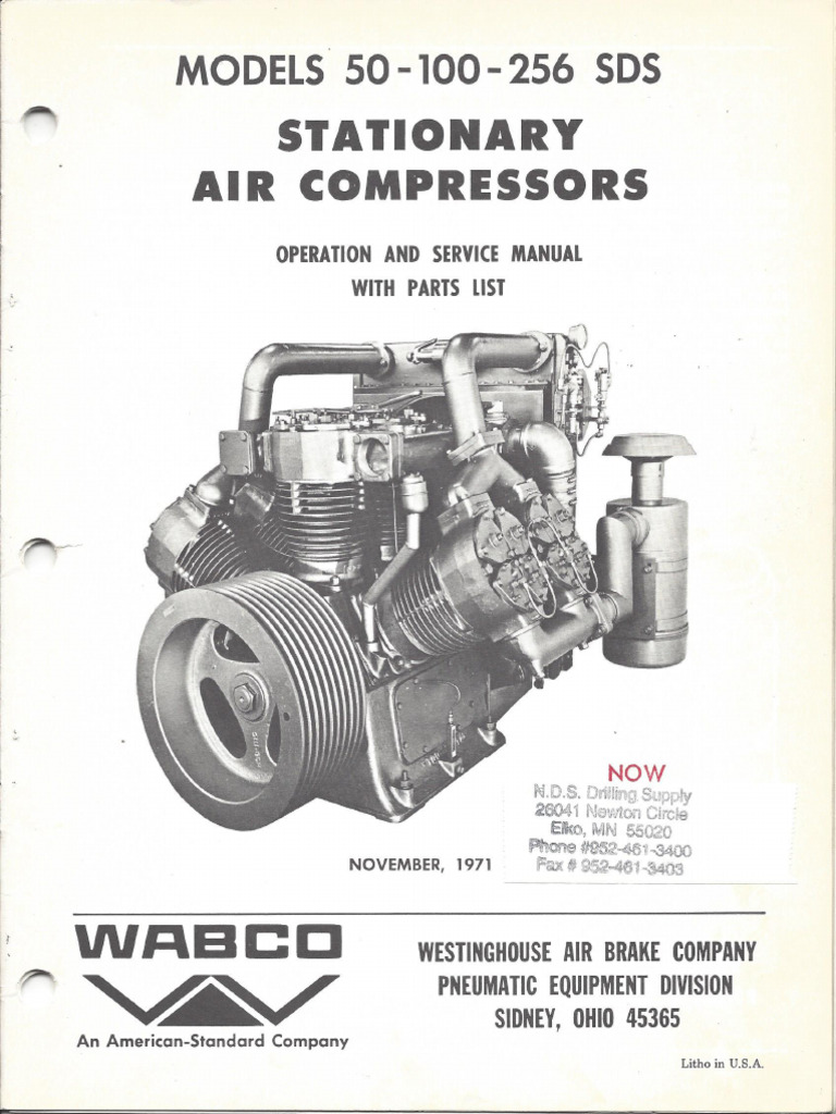 Click Here For Manual On Leroi Compressors | PDF